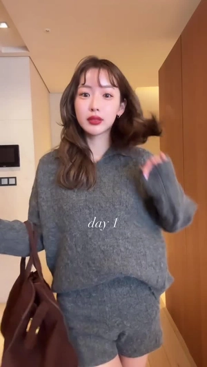 [BEST 50] ケーブルカラーニット&ショートパンツセット | ファッション通販サイト NUGU